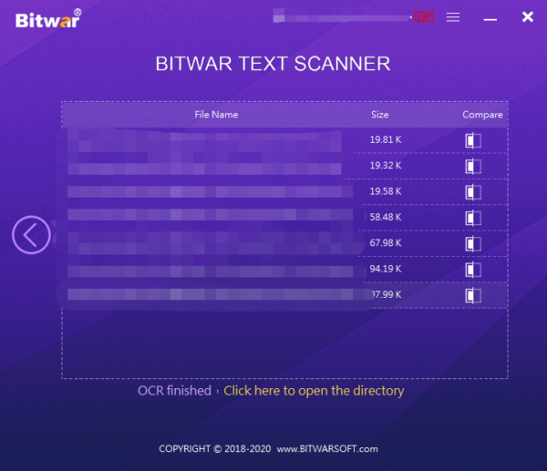 How to Batch Convert Image to Text? - Bitwar Text Scanner